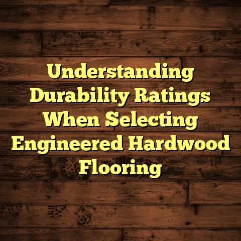Understanding Durability Ratings When Selecting Engineered Hardwood ...